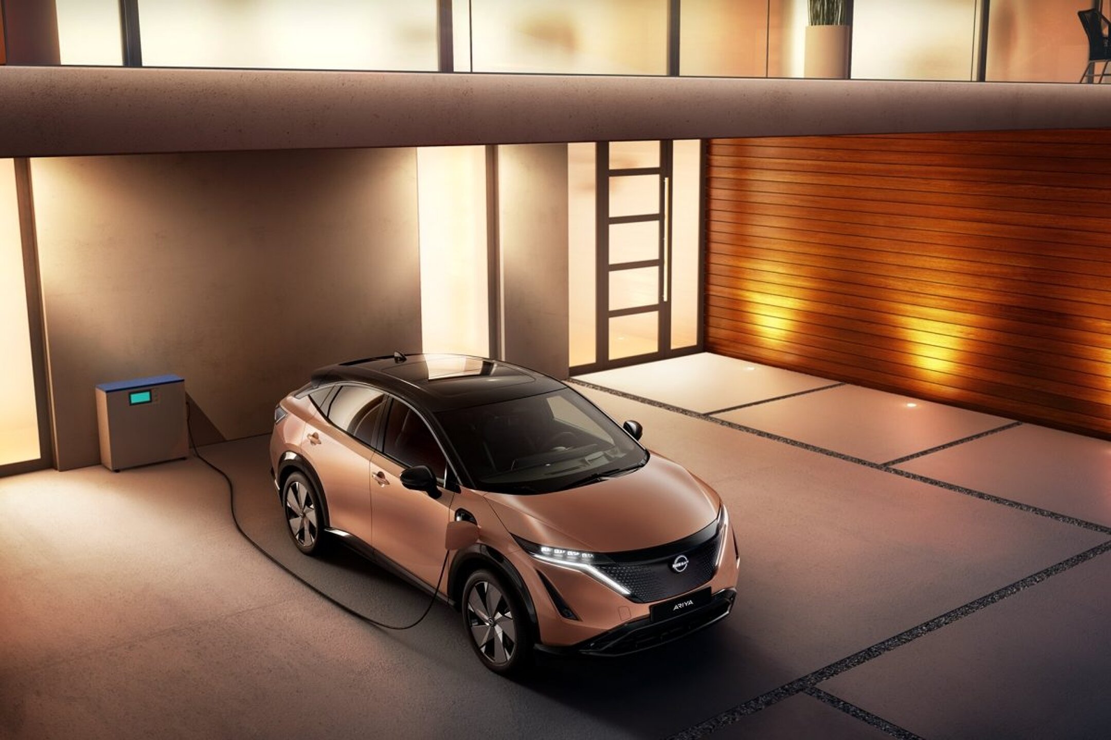 De nieuwe 100% elektrische Nissan Ariya