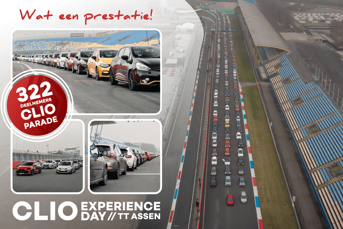 Renault Clio Experience Day | Unieke Clio Introductie