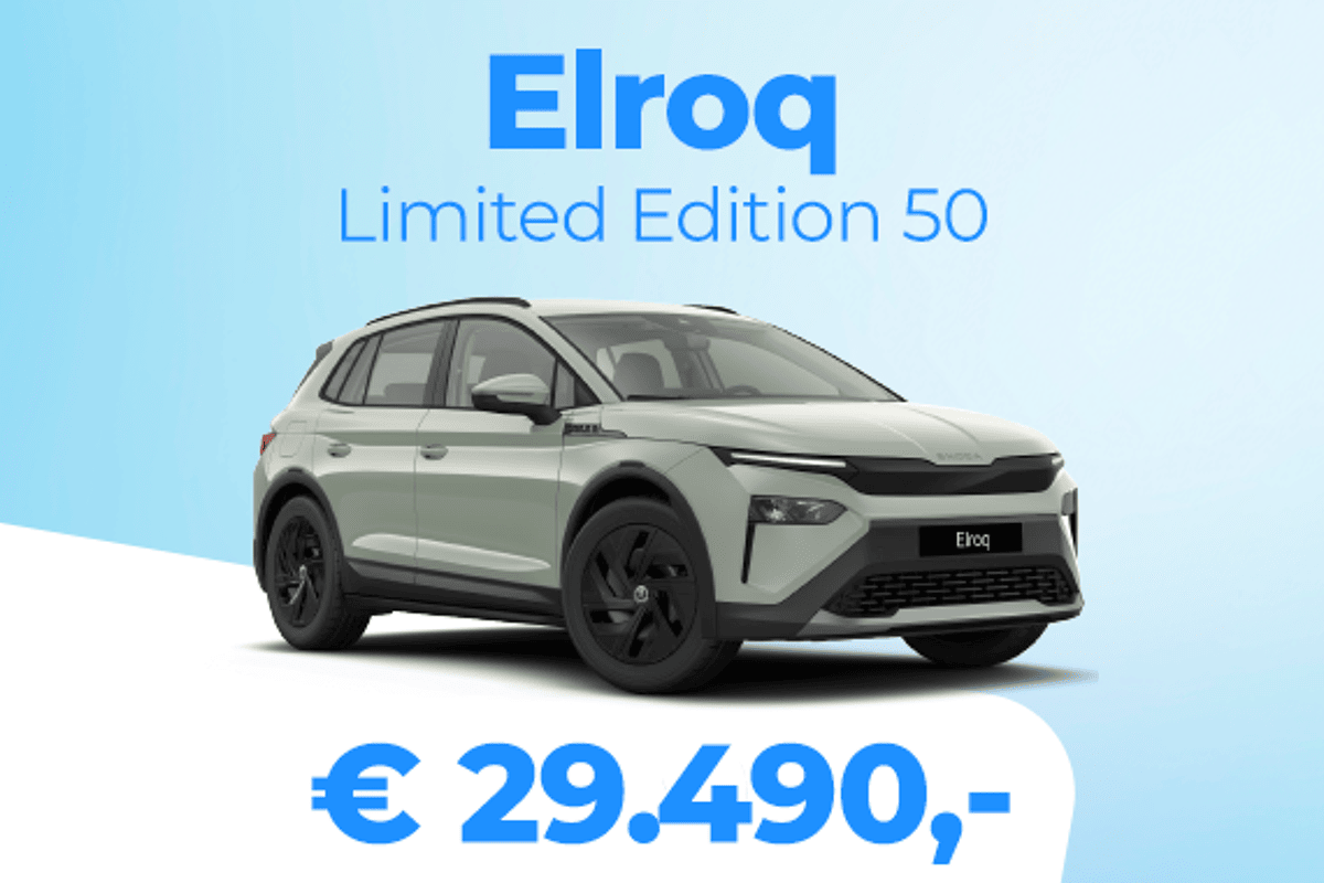 Škoda Elroq Limited Edition: Actieprijs €31.990