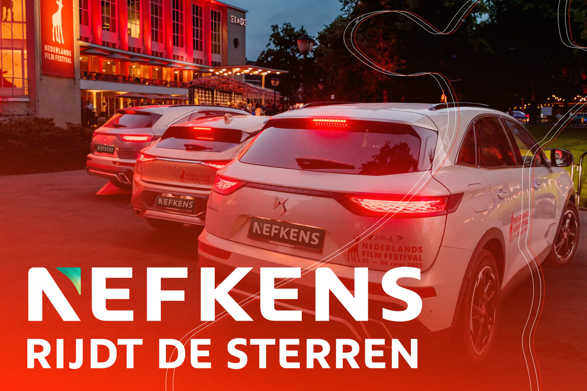 Nefkens rijdt sterren op het Nederlands Film Festival