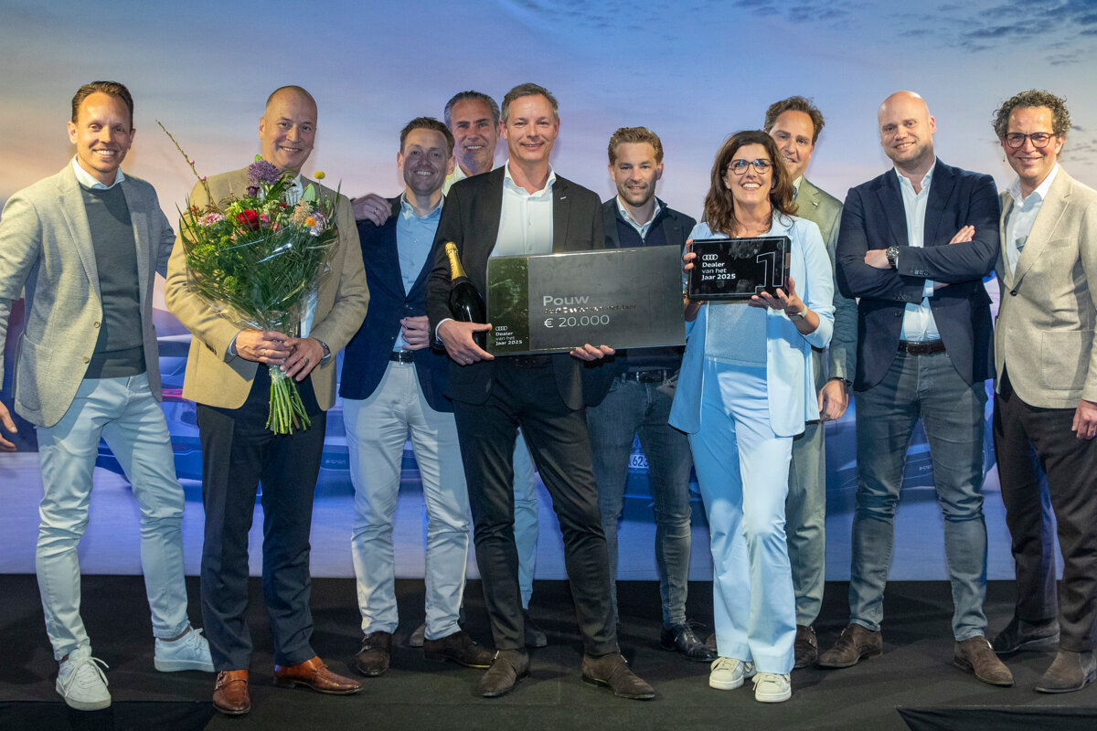 Audi Dealer van het Jaar 2025 is Pouw!